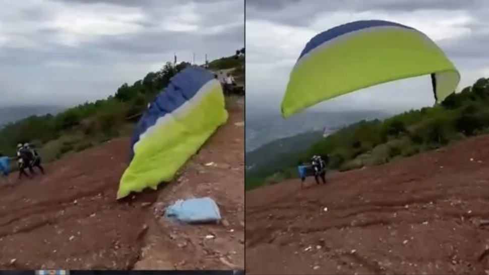 Caught On Camera: Gujarat Tourist Dies In Dharamshala Paragliding Crash ...