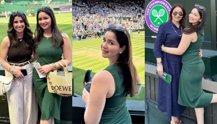 Sara Tendulkar Stuns In Elegant Green Dress At Wimbledon 2025, Sparks Fashion Buzz Online | News ...
