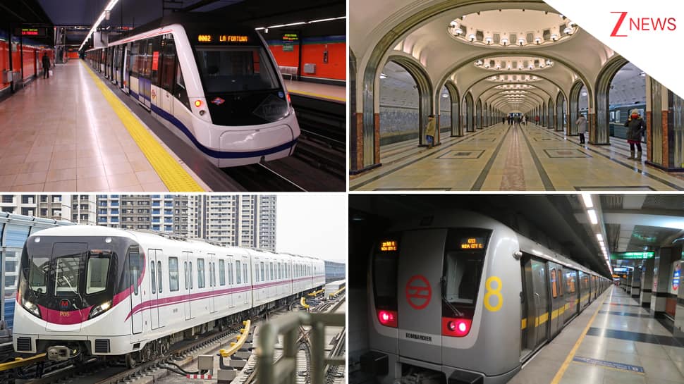Top 10 Largest Metro Networks In The World Including Delhi Metro: 831 ...