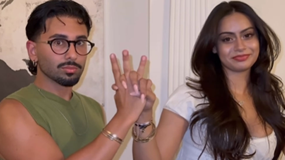 Nysa And Orry Do The 'Pehla Tu, Duja Tu' Viral Dance Step From Ajay ...