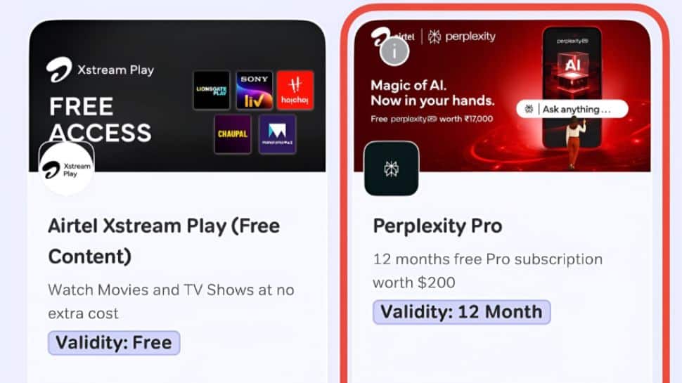 Airtel To Offer One-Year Free Perplexity Pro Subscription To Its Users ...