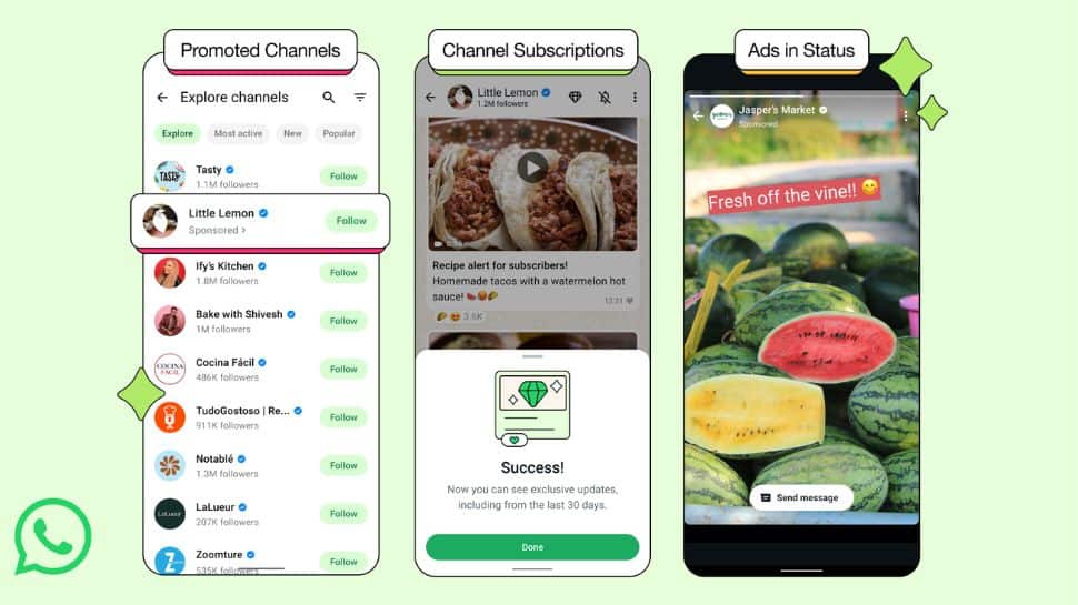 WhatsApp Monetization Alert: Meta To Show Ads In Status Page, Promote ...