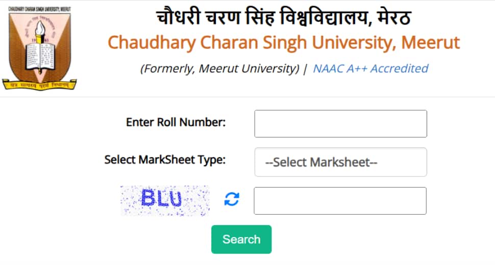CCSU BBA, BCA, LLB Result 2025: Semester 2, 4 Results Declared At ...