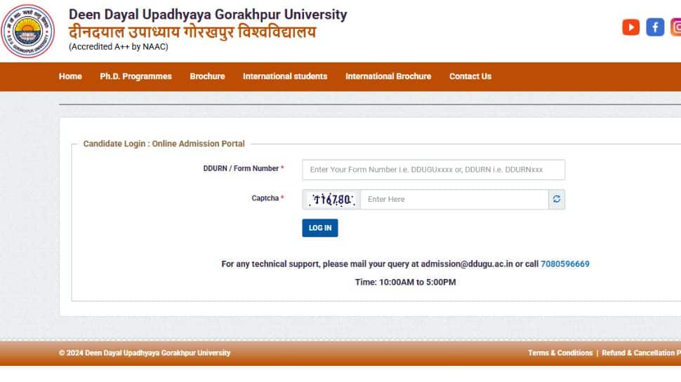 DDU Gorakhpur University Counselling 2025 Begins Today At ddugu ...