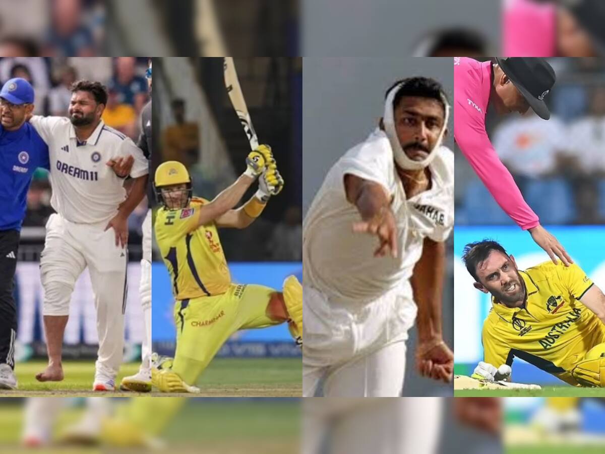 Pants Fractured Toe, Watson Bloodied Knee To Kumbles Broken Spell ...
