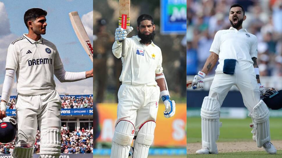 Top 5 Asian Batters With Most Runs In An England Test Series: Shubman ...