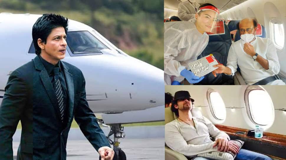 Top Indian Actors Who Own Swanky Private Jets Yet Some Have Travelled ...