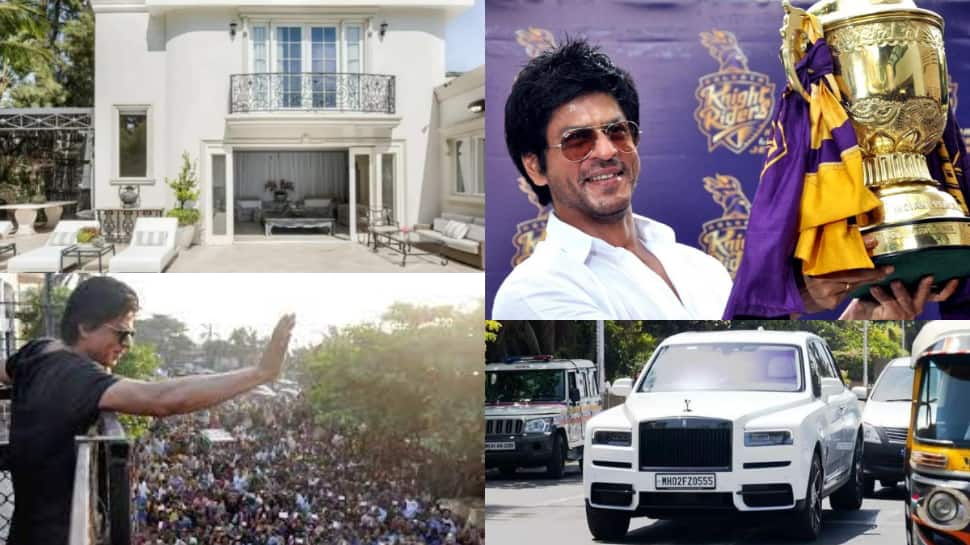 KKR's Owner Shahrukh Khan Net Worth : Rs 7,500,00,00,000, Beverly Hills ...