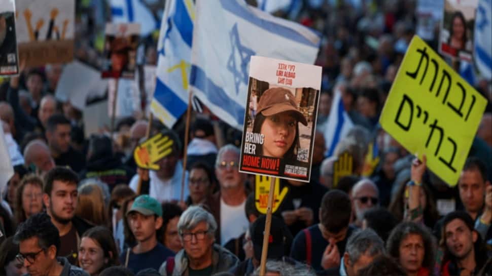 Disturbing Videos Of Israeli Hostages Spark Protests At Tel Aviv's ...