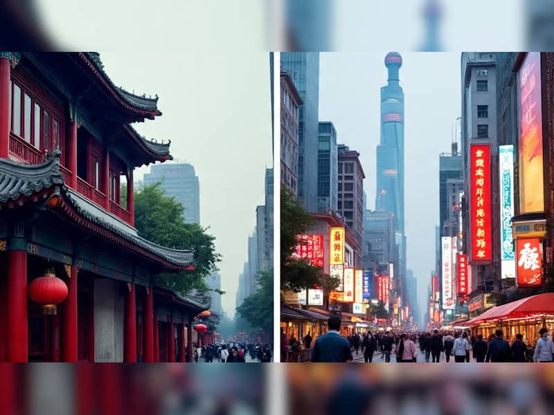 Then vs Now: How AI Visualizes 50 Years Of Urban Transformation – From ...