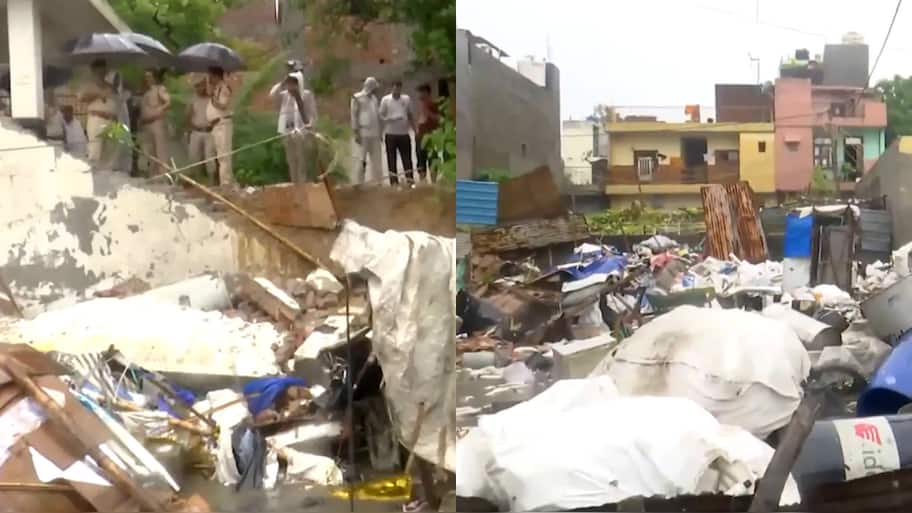 Delhi: Seven Dead After Wall Collapses In Jaitpur, Confirms Police ...