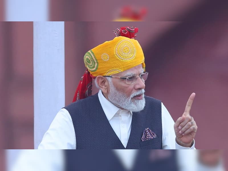 Independence Day 2025 A Look Into Pm Modi S Iconic Turbans Over Last 8