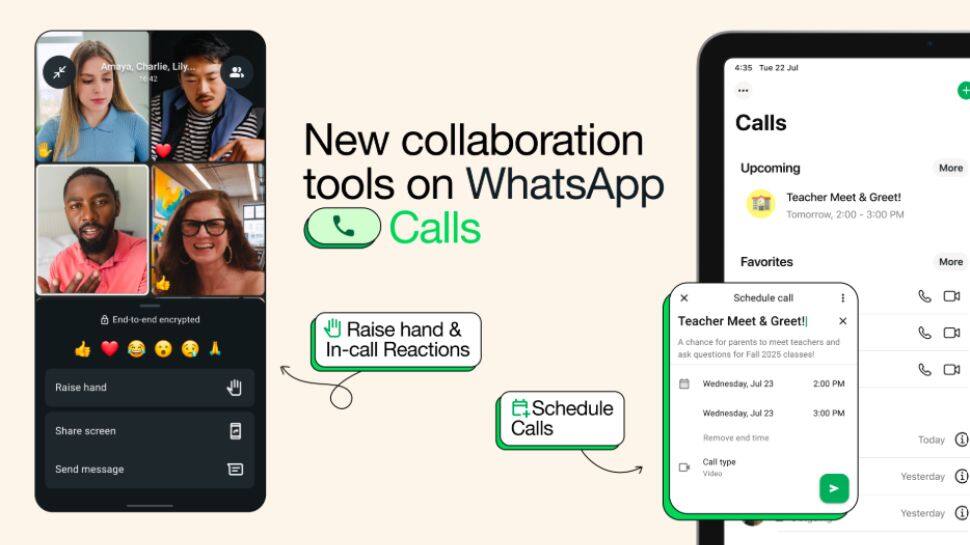 WhatsApp Rolls Out Call Scheduling Feature Just Like Google Meet Or ...