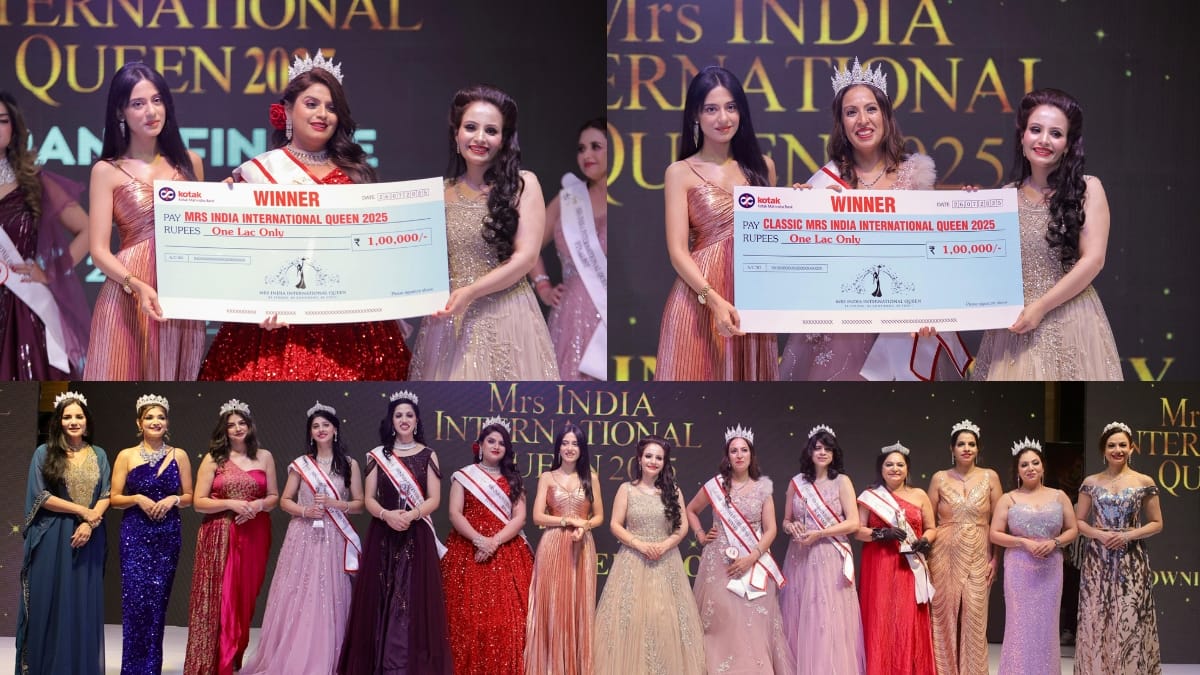 Mrs India International Queen 2025: A Glittering Celebration Of ...