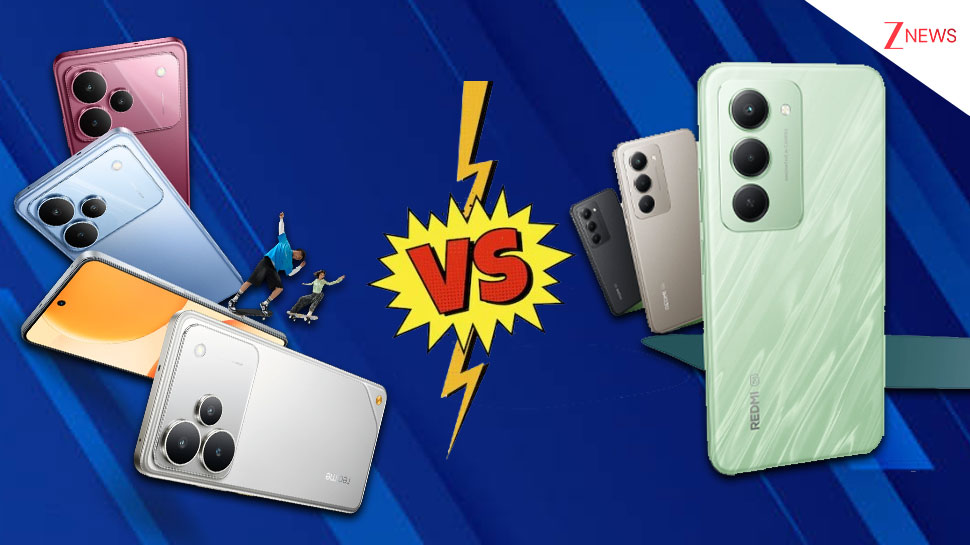 Tech Showdown: Best 5G Smartphone Under Rs 25,000 – Realme P4 vs Redmi ...