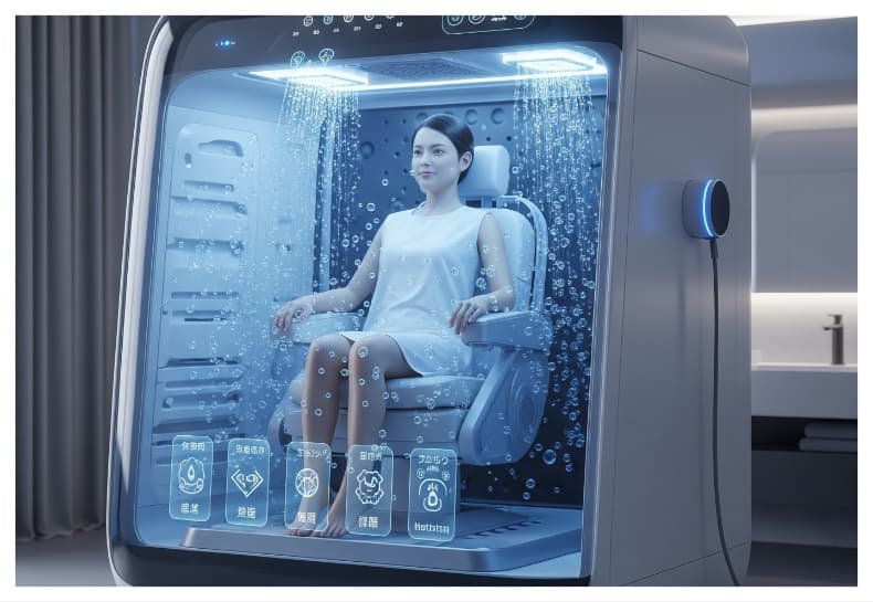 Forget Taking Showers! Japan Introduces Human Washing Machine, Bath And ...