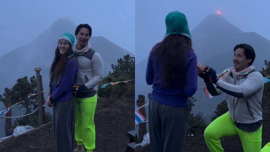 Even Nature Said YES! Man’s Proposal To Girlfriend Turns Epic With ...