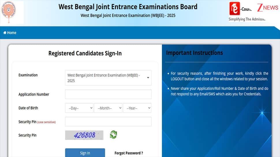 WBJEE Result 2025 Declared At wbjeeb.nic.in- Check Direct Link, Steps To Download Here ...