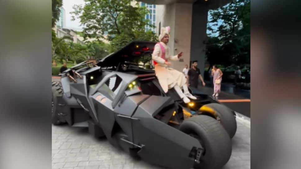 Indian Groom Makes Grand Entry In Batmobile, Wedding Video Goes Viral ...