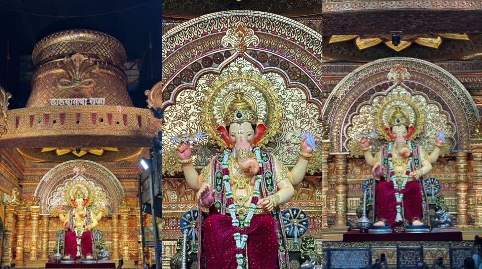 Lalbaugcha Raja 2025 First Look Revealed- GOOSEBUMPS Guaranteed! Watch ...