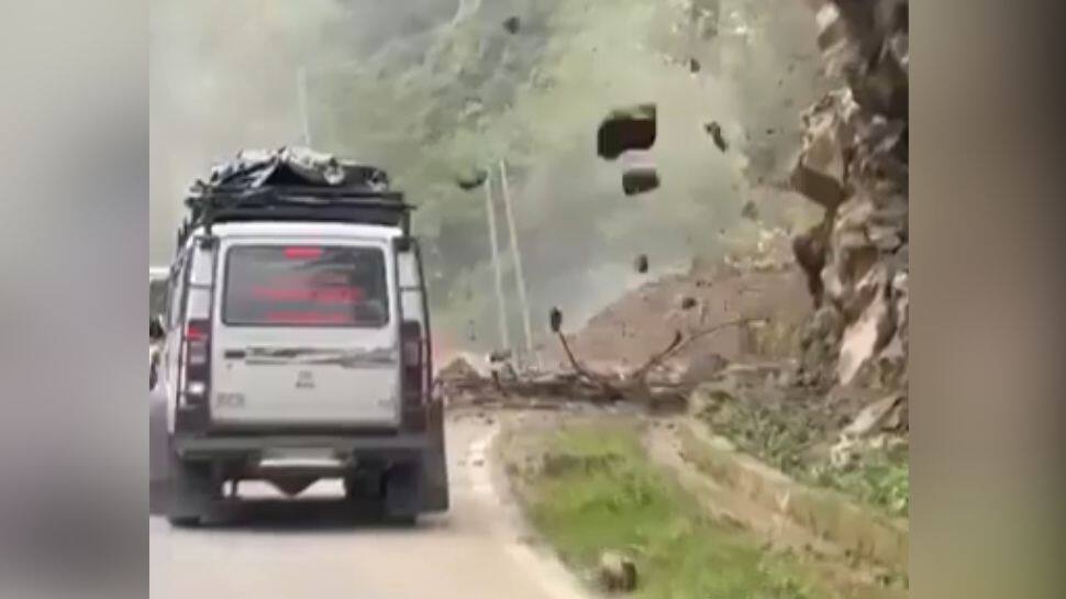 Watch: Massive Landslide Halts Traffic On Dirang-Tawang Road In ...
