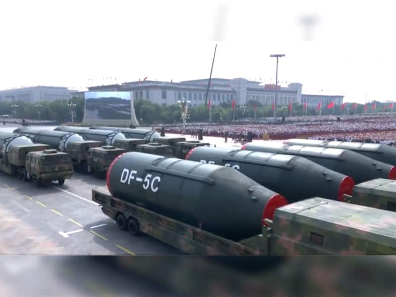 China Unveils New Weapons: Strike Drones, Fighter Jet Variants, DF-5C Missiles, Nuclear Triad ...