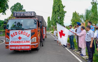 Punjab Steps Up: Governor Sends Flood Relief Trucks To Affected Areas ...
