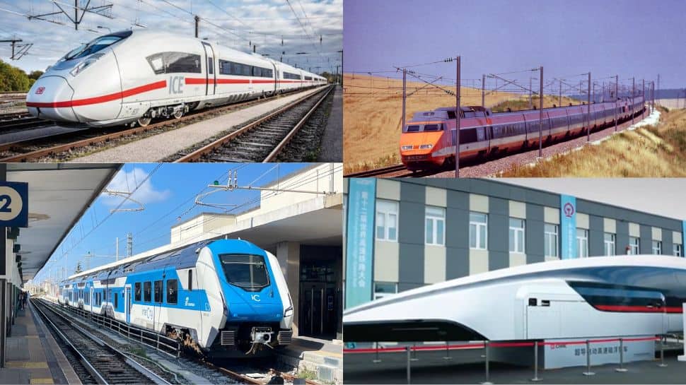 Meet The 10 Fastest Trains In World: No. 1 Travels At Top Speed Of ...