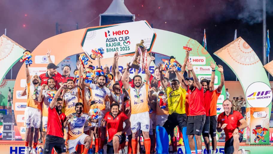 Indian Men's Hockey Team Lifts Asia Cup After 8 Years, Hammers Korea 4 ...