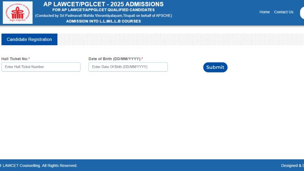 AP LAWCET 2025 Counselling Registration Begins At lawcet-sche.aptonline ...