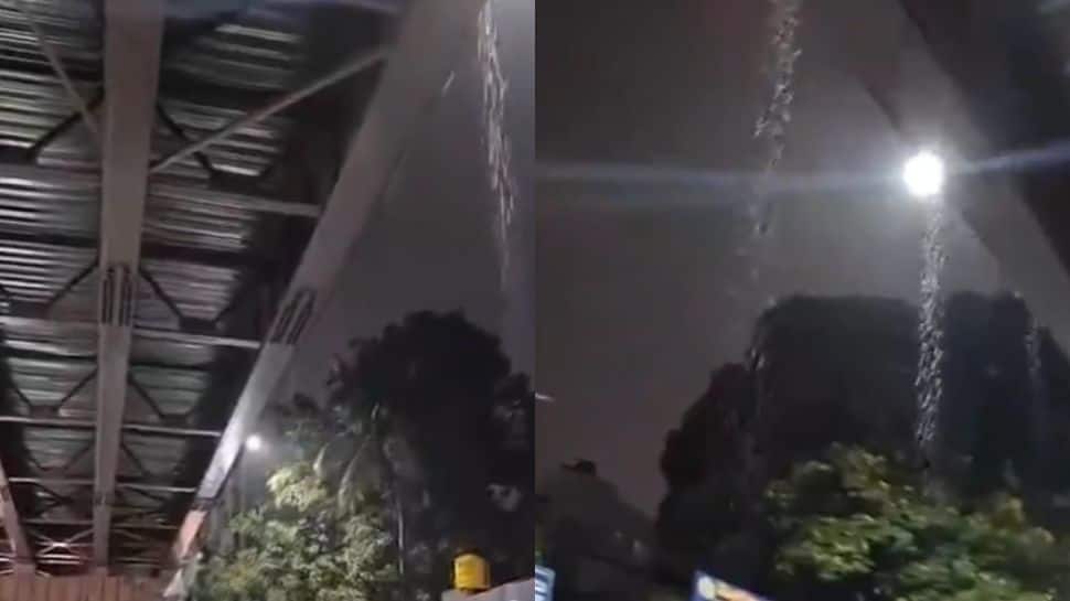 Bengaluru Flyover Turns Into ‘Waterfall’ After Rain, Viral Video Sparks ...