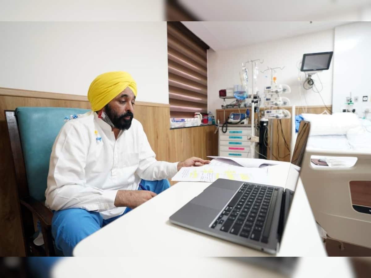 Punjab CM Bhagwant Mann Released From Hospital After Week-Long Stay