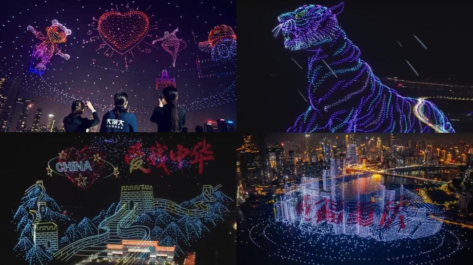 China’s Drone Show Sets Guinness World Record With 11,787 Drones ...