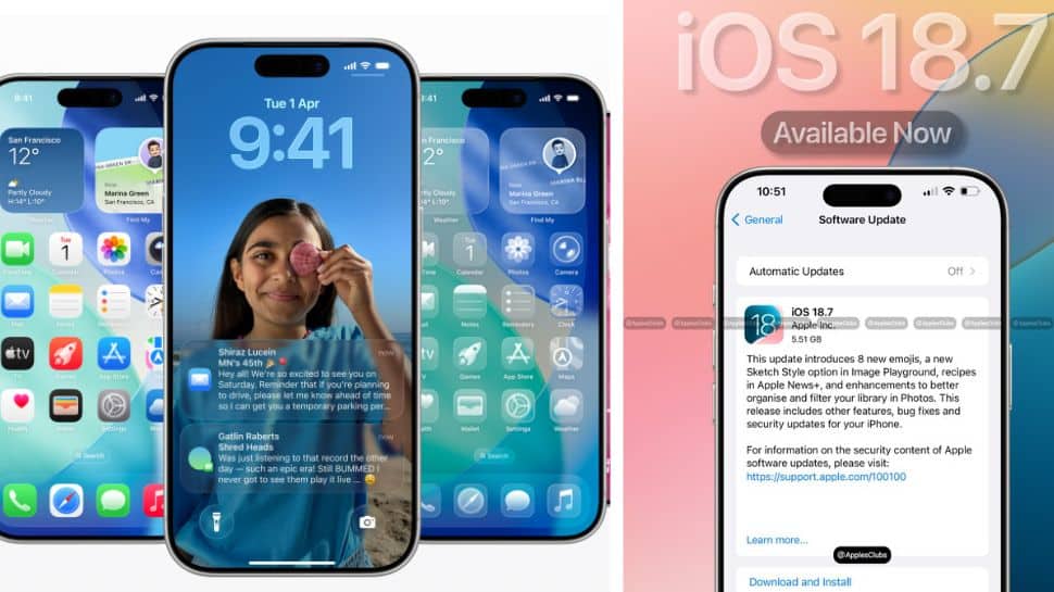 Why Apple Roll Out iOS 18.7 As An Alternative To iOS 26? Check Features ...