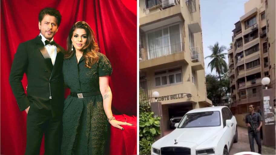 Shah Rukh Khan Offers Condolences At Manager Pooja Dadlani’s Home After ...