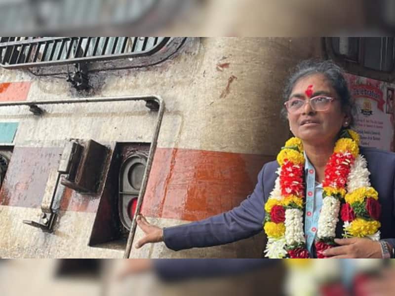 Meet Asia's First Woman Train Driver: Retires After 36 Glorious Years ...