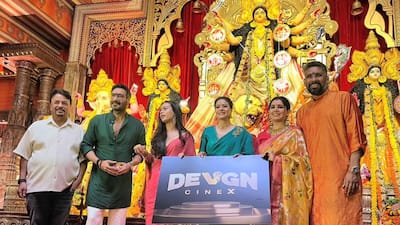 Ajay Devgn & Kajol Embark On A New Journey On Maha Navami 2025 | People ...