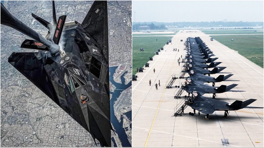 F-117A Nighthawk Flight Sparks Debate After Mysterious Sighting Near ...