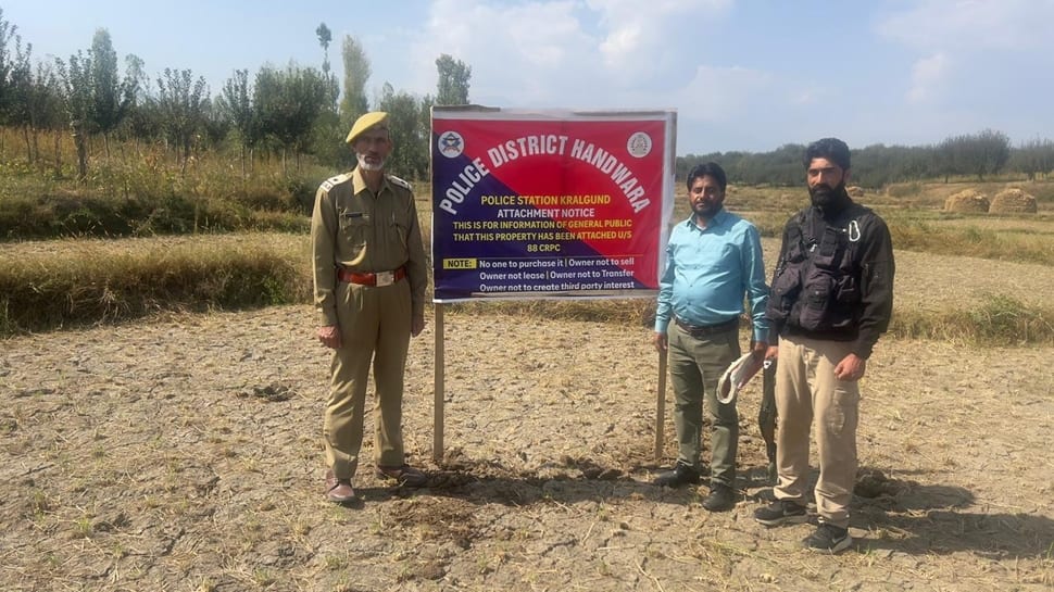 Handwara Police Attach Property Of PoK-Based Terrorist Handler In ...