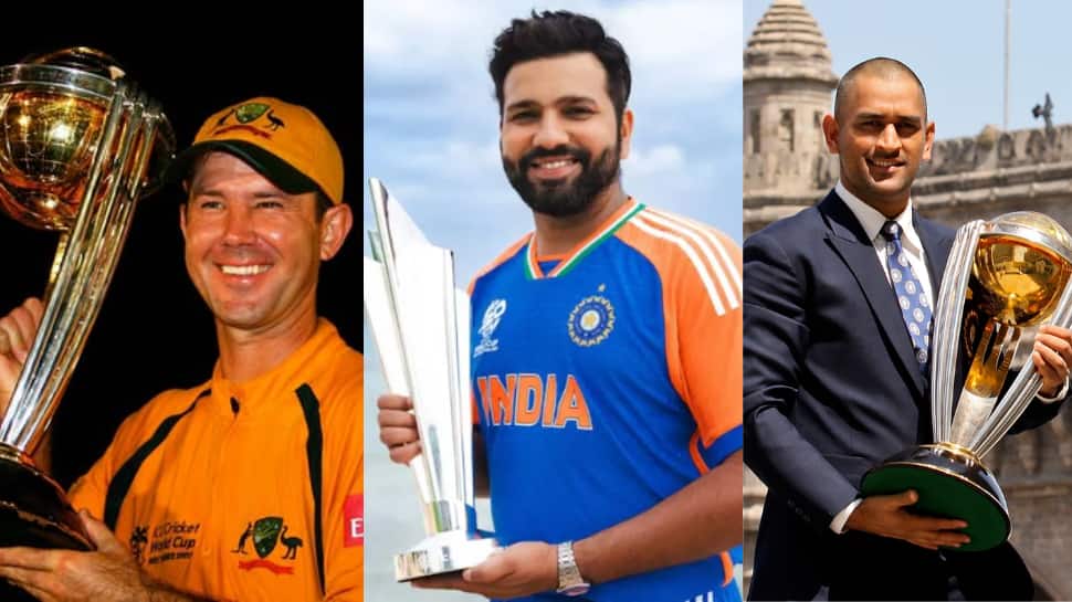 Rohit Sharma To MS Dhoni: 6 Captains With Highest Win Percentage In ICC Events History, Rohit ...