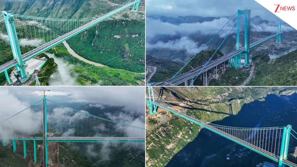 World's Tallest Bridge With Sky-High Cafe: 2,050 Feet Above River ...