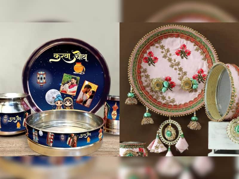 Happy Karwa Chauth 2025: 10 Stunning And Easy DIY Thali Decoration ...