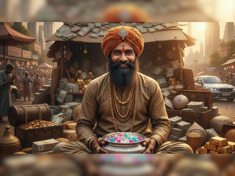Meet World’s Richest Beggar Who Earns Rs 75,000 A Month, Owns Two Flats ...