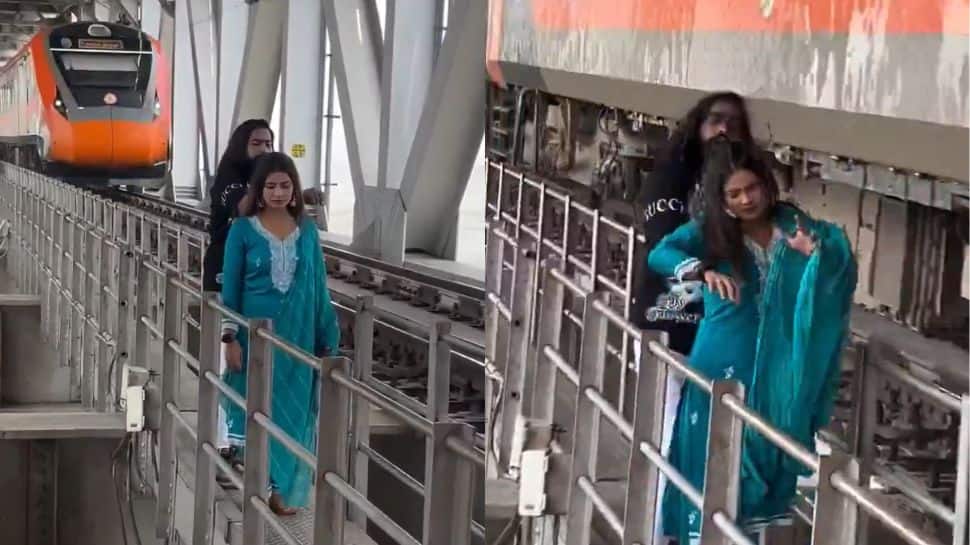 Couple Risks Everything For Viral Reel As Train Speeds By: ‘The Last ...