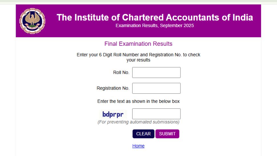ICAI CA Result 2025 OUT: Foundation, Inter, Final Result DECLARED At ...