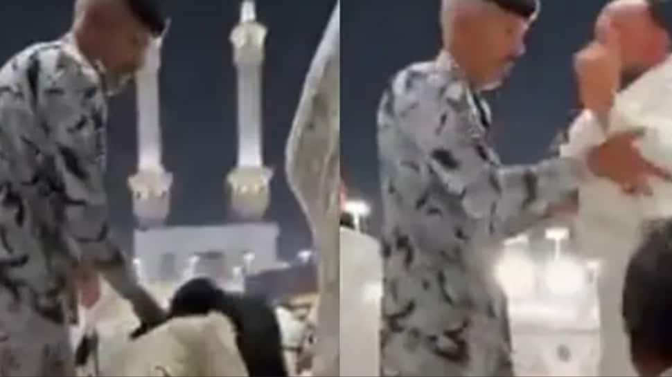 Viral Video: Makkah Security Officer Gropes Pilgrim Near Kaaba; Saudi ...
