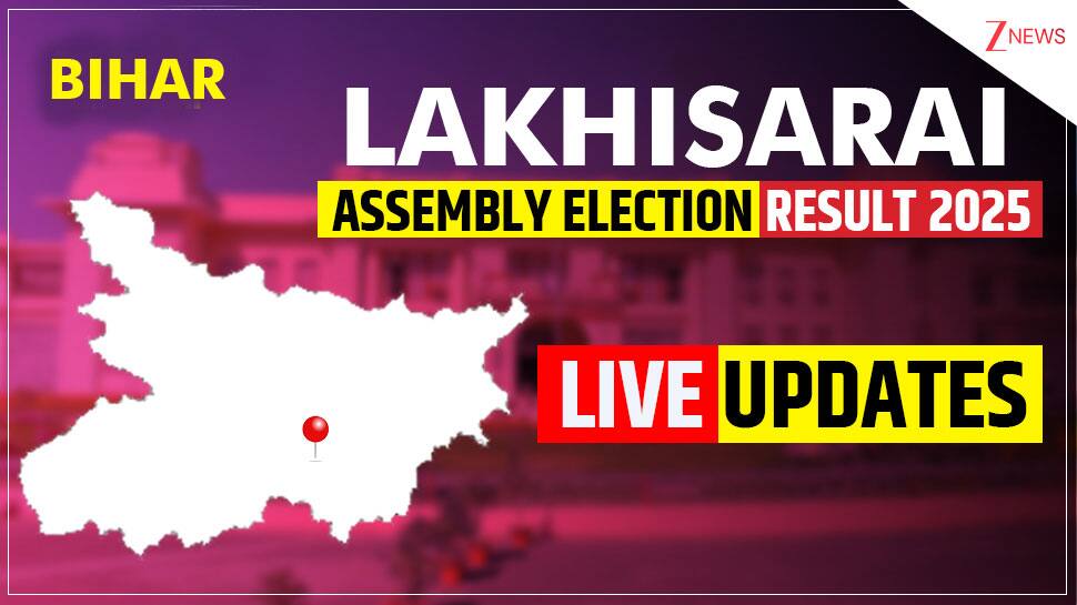 Lakhisarai Election Results 2025 Highlights: BJP's Vijay Sinha Wins ...