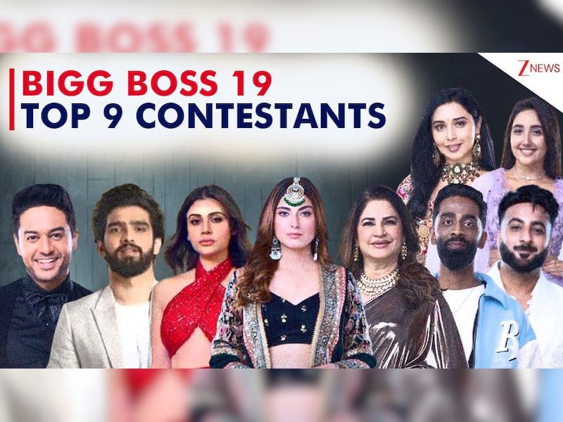 Bigg Boss 19 Grand Finale Countdown,Top 9 Contestants: Meet Fiery ...