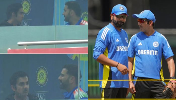 Rohit Sharma, Gautam Gambhir’s Heated Dressing-Room Chat Goes Viral ...