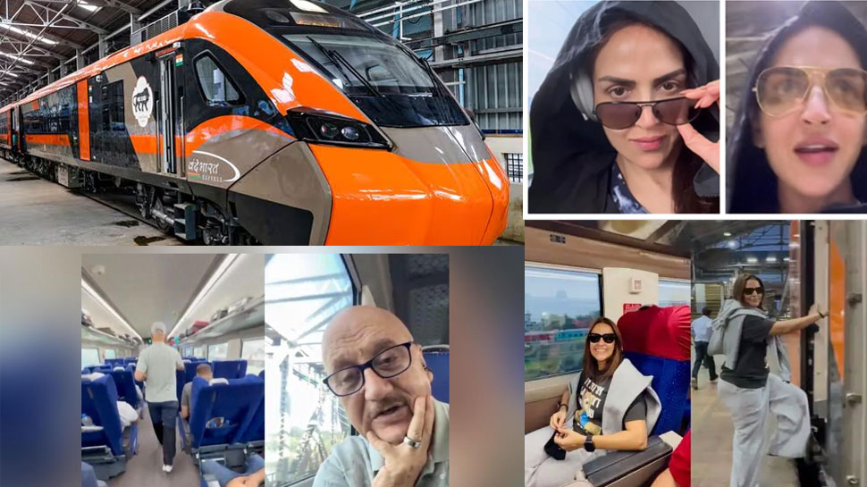 Indian Railways On Celebs List: 6 Actors Who Travelled In Vande Bharat ...